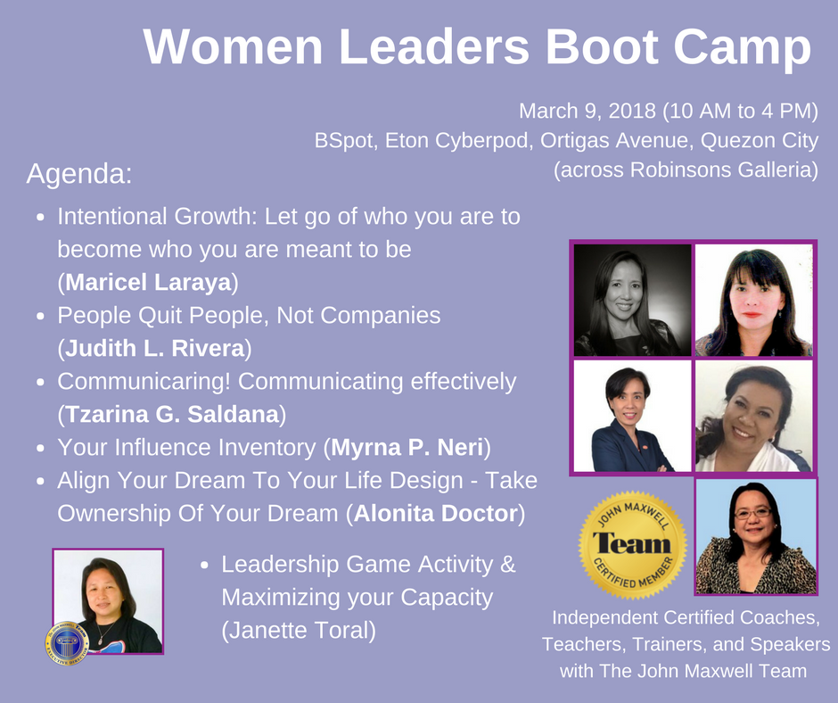 Women Leaders Boot Camp - Digital Leader Boot Camp by Janette Toral